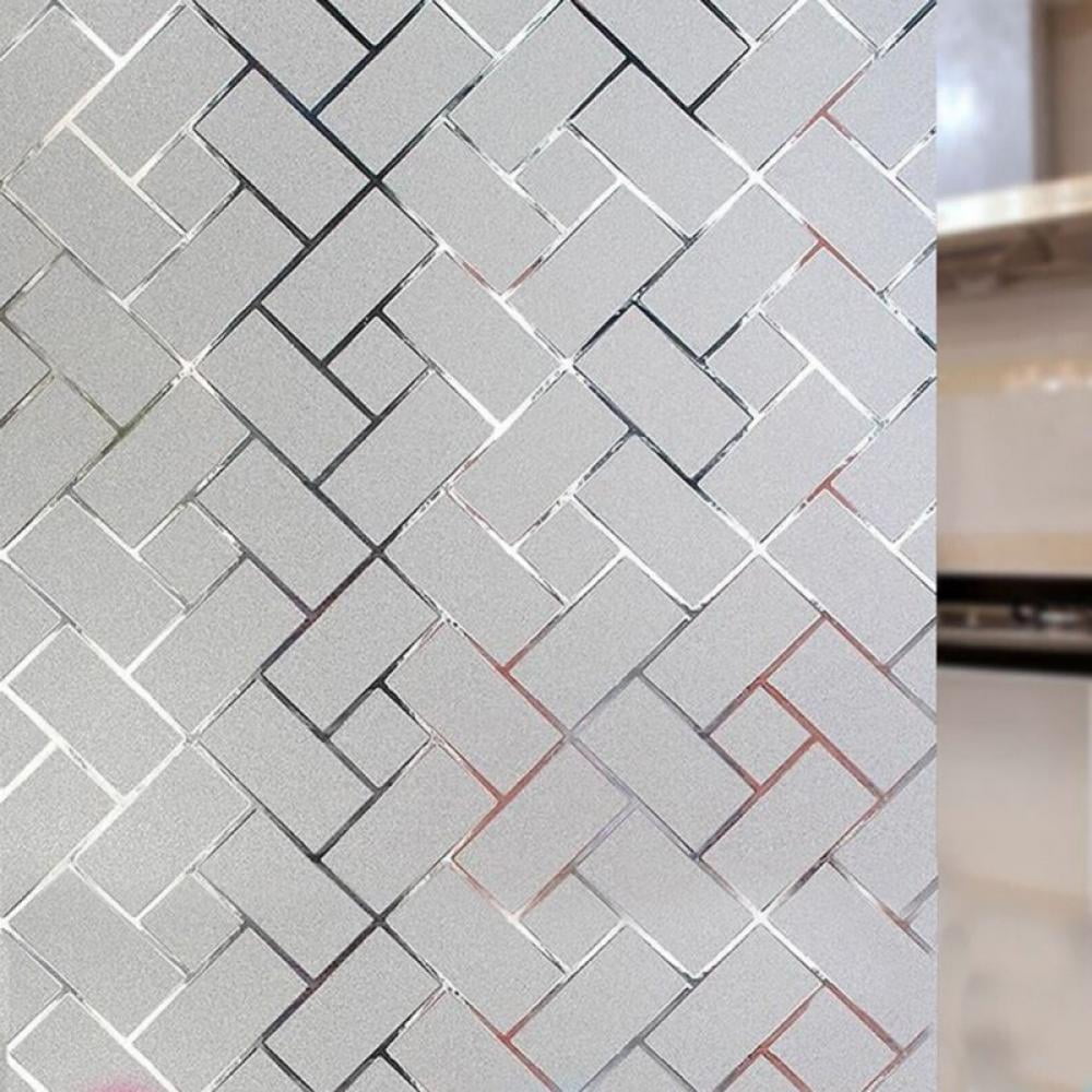 Window Privacy Film,3D Window Rainbow Static Cling Stained Film Window ...