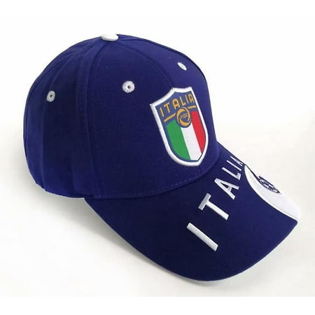 Italia National Team Fifa World Cup Qatar 2022 Embroidered Baseball ...