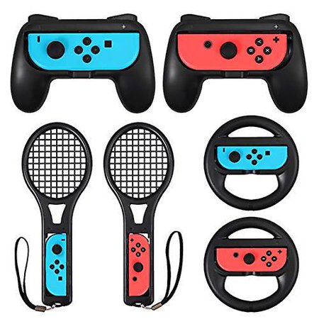 Lepai 3 In 1 Joy-con Accessories Bundle For Nintendo Switch Accessories ...
