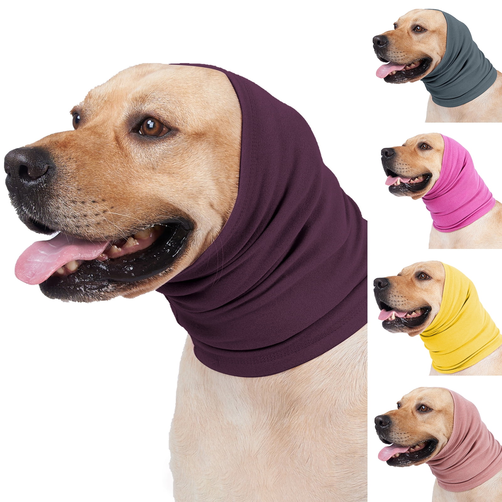 rygai Dog Ear Cover Wrap High Elasticity Extra Soft Solid Color Wear ...