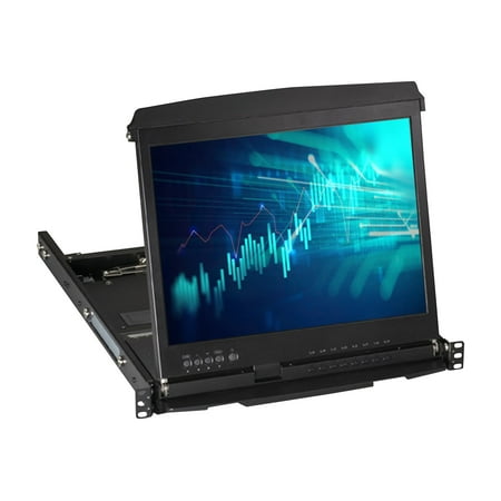 Black Box ServView V Widescreen LCD Console Drawer with 8-Port KVM ...
