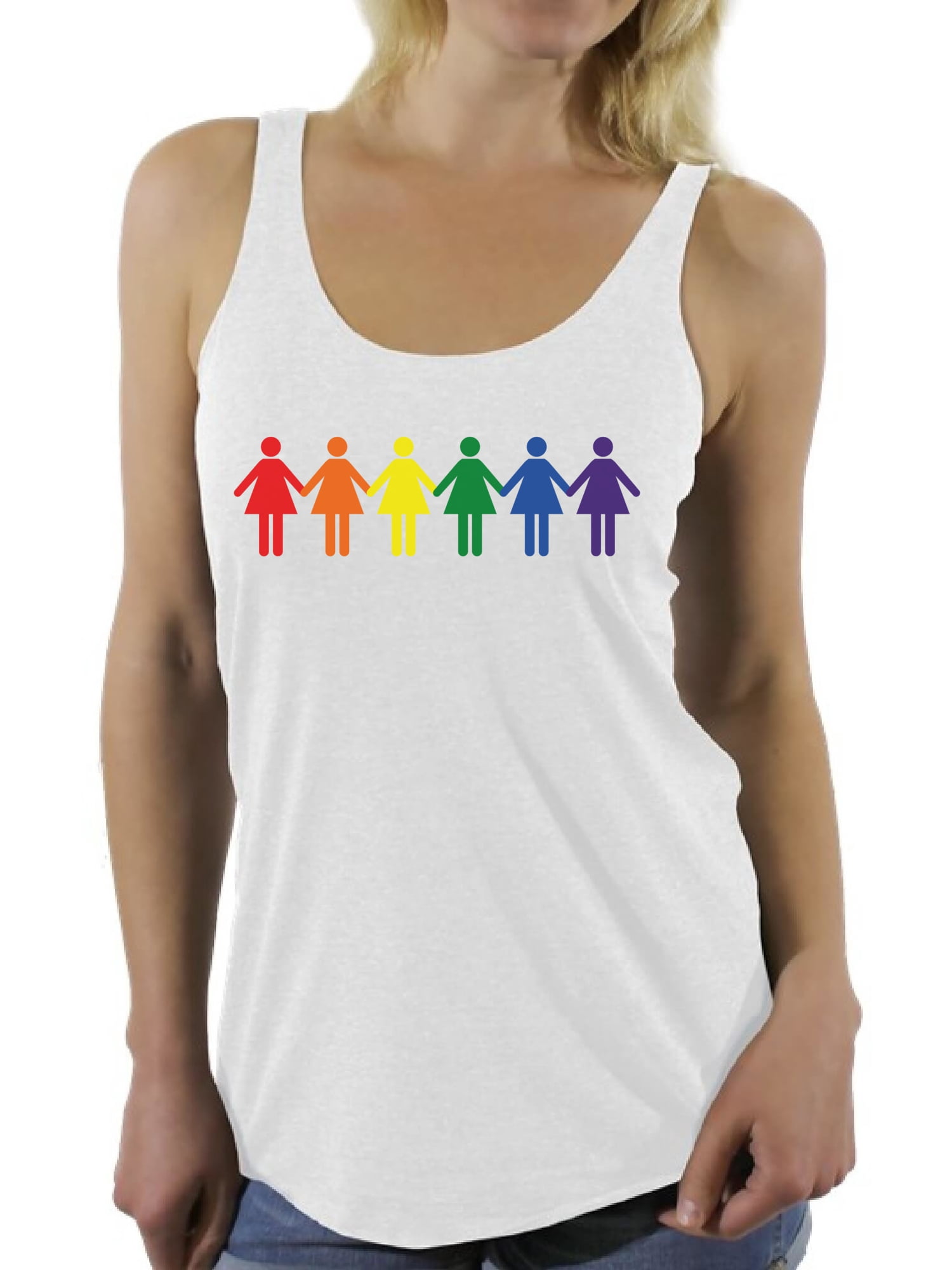 Awkward Styles Lesbian Sleeveless Shirt Love Racerback Tank Tops LGBTQ ...