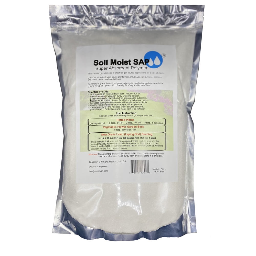 Soil Moist SAP Super Absorbent Polymer Water Storing Crystals Gel for ...