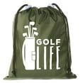 Mato & Hash Mini Drawstring Golf Bags | Golf Favor Bags for Leagues and ...