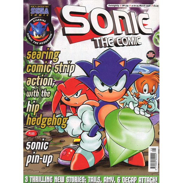 Sonic the Comic #125 VF ; Fleetway Quality Comic Book - Walmart.com