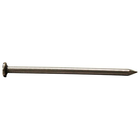 4D 1.5 in. Common Steel Nail with Flat Head Smooth Shank, 1 lbs - Case ...