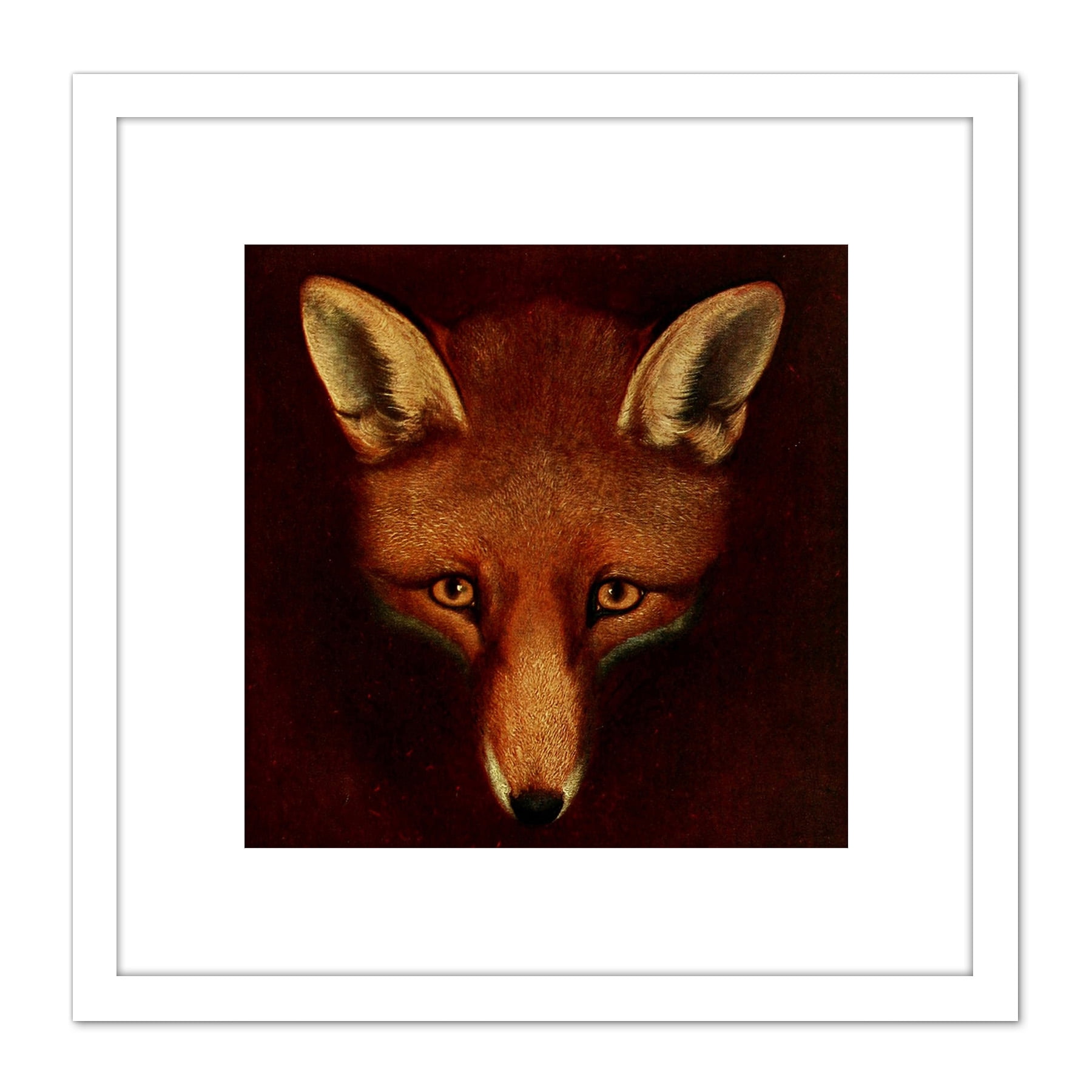 Reinagle Renard Fox Book illustration Recreation Painting 8X8 Inch ...