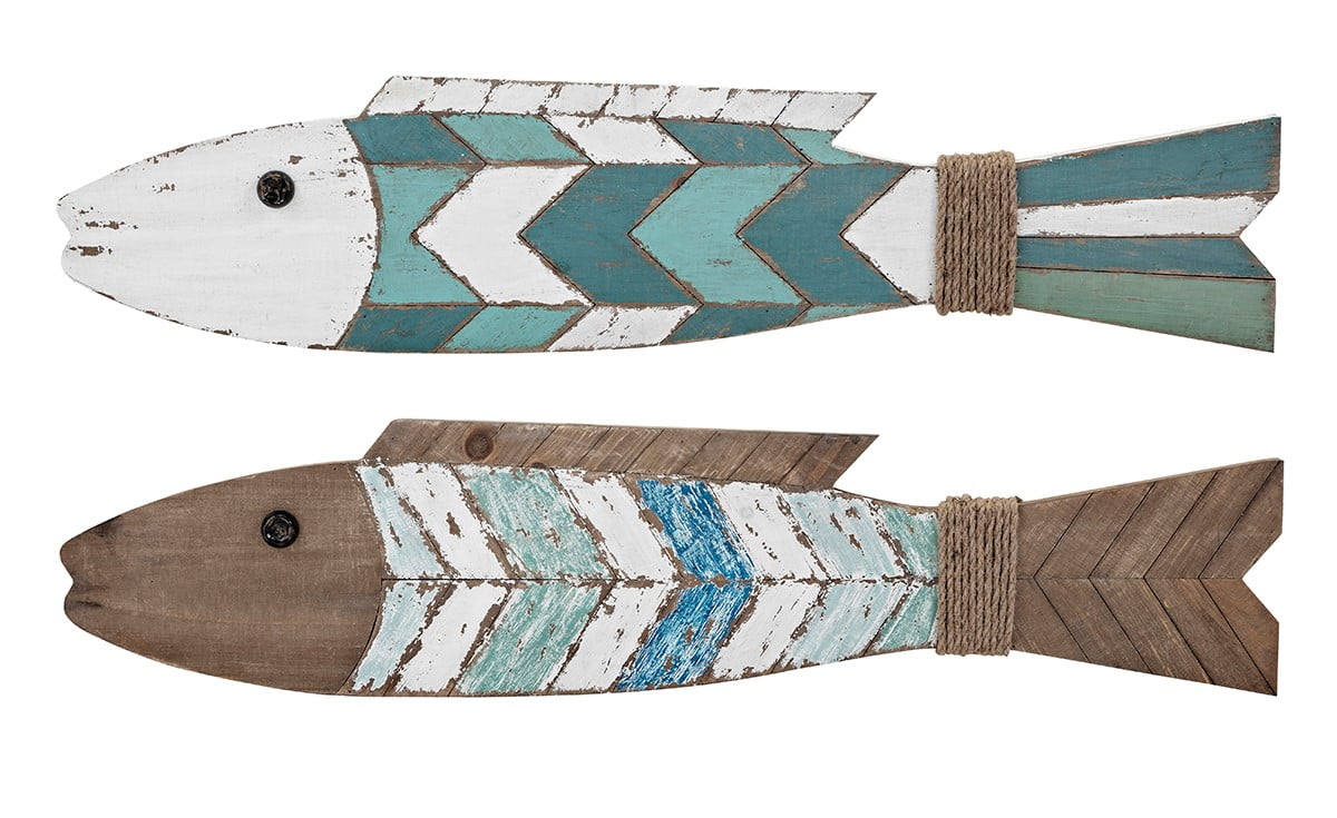 Rutliff Wood Fish - Ast 2 - Walmart.com