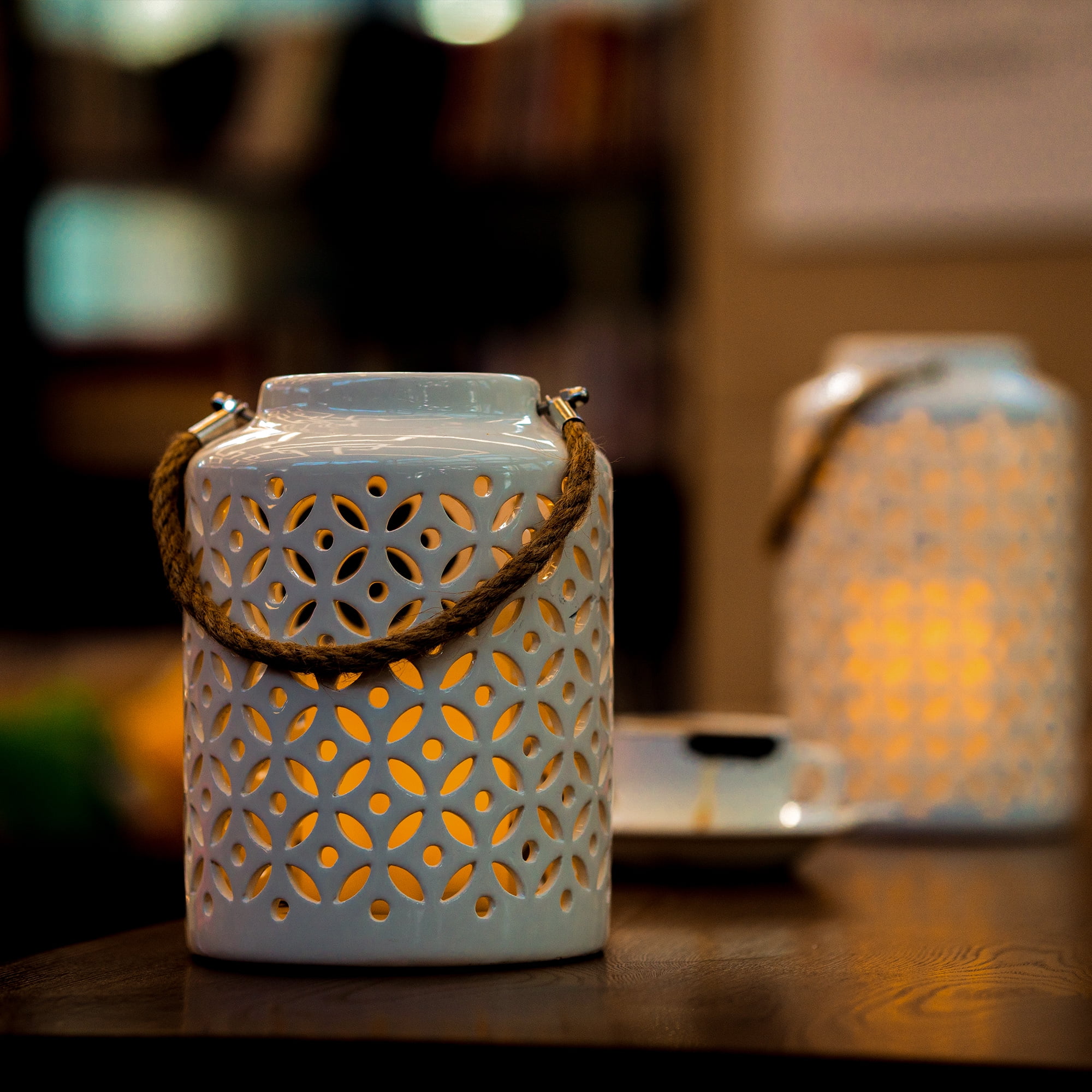 Handmade Ceramic Lanterns