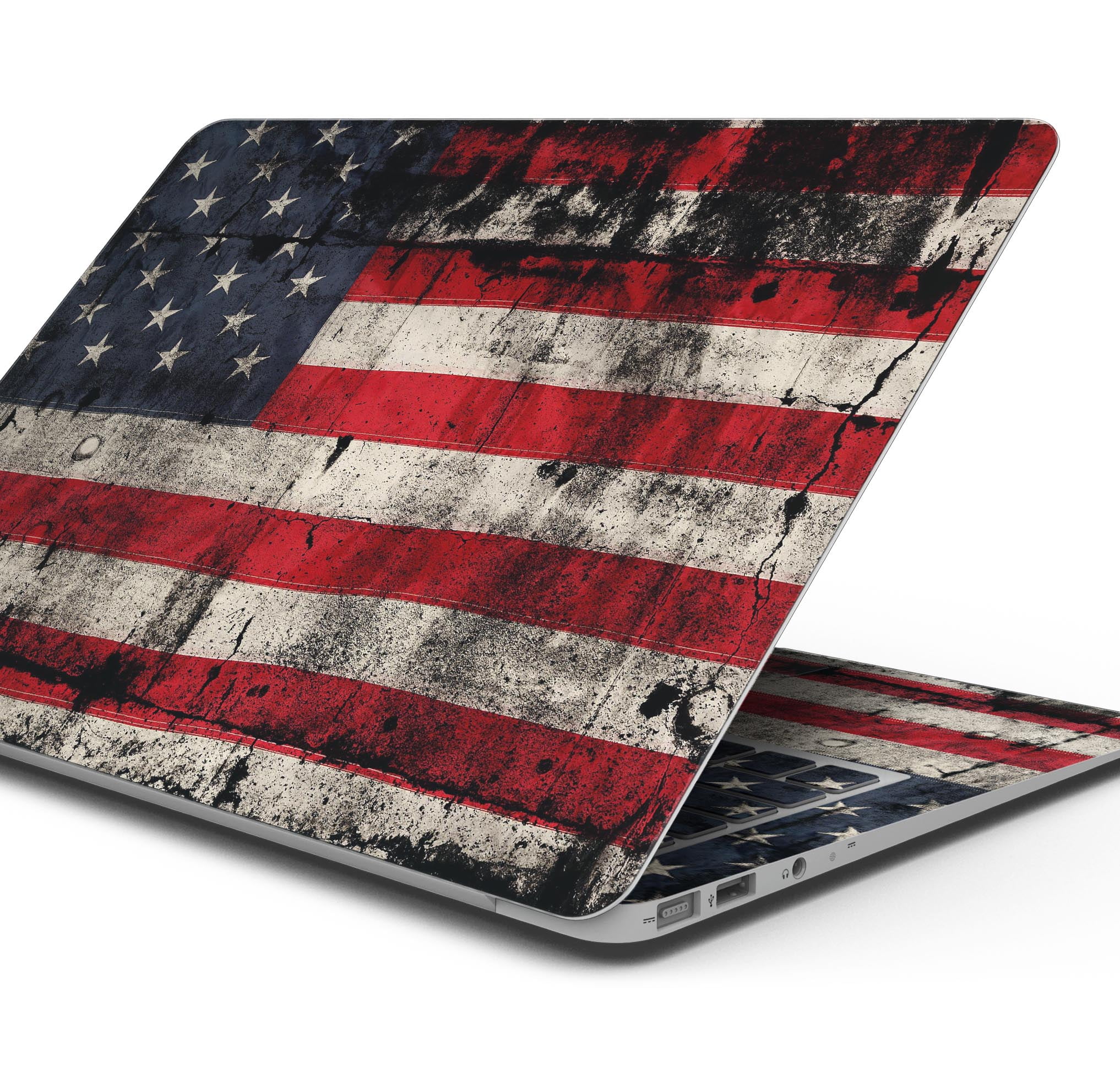 Design Skinz American Distressed Flag Panel Full-Body Wrap Scratch ...