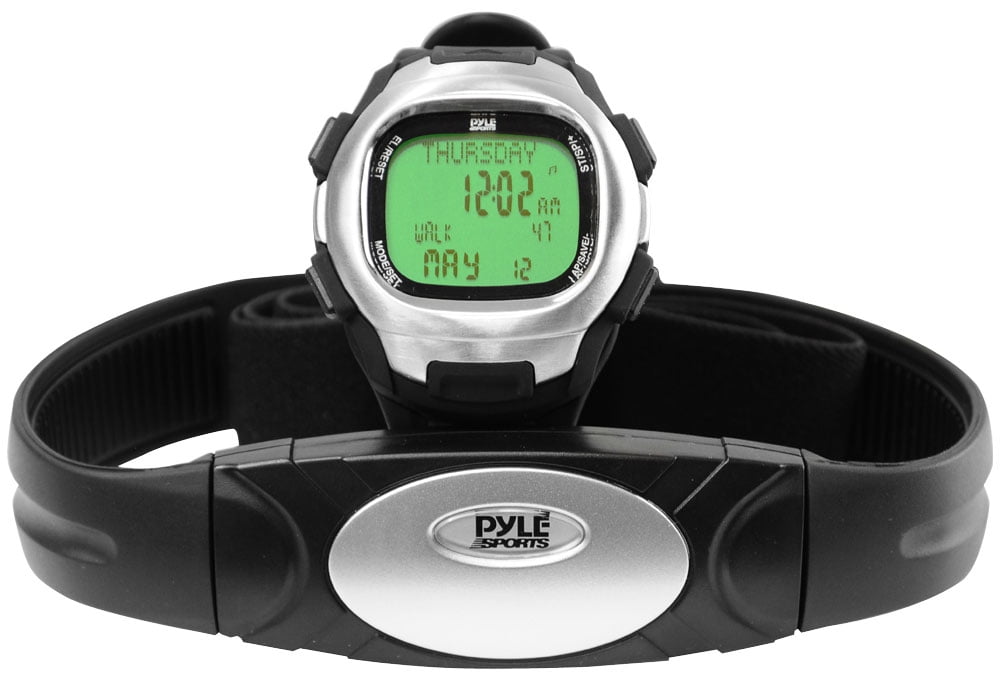 PyleSport PHRM22 - Marathon Heart Rate Watch W/ USB and Walking/Running ...