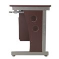 Techni Mobili Computer Desk with Ample Storage, Chocolate - Walmart.com