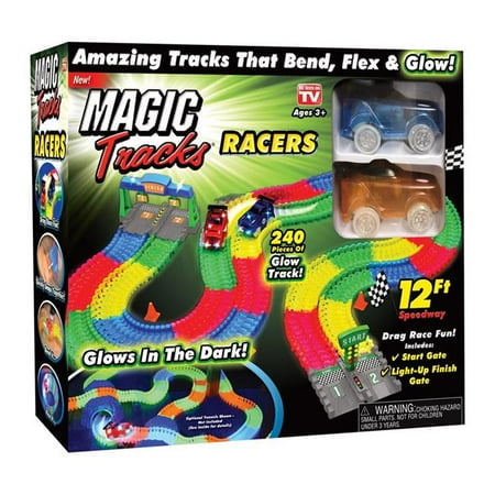 Magic Tracks 6527576 As Seen On TV Racers Car Race Tracks Multi-Colored ...