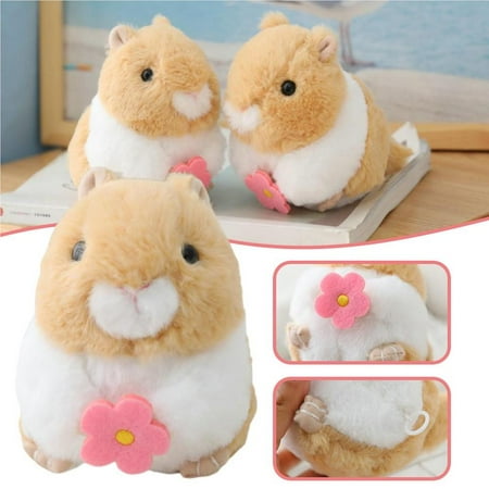 maskred Wind-Up Toys Lovely Hamster Clockwork Wag Tails Simulation ...