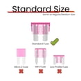 (25Pcs) 3 Amp Standard Car Fuses, 3A Automotive Fuse(ATO/ATC), Blade ...