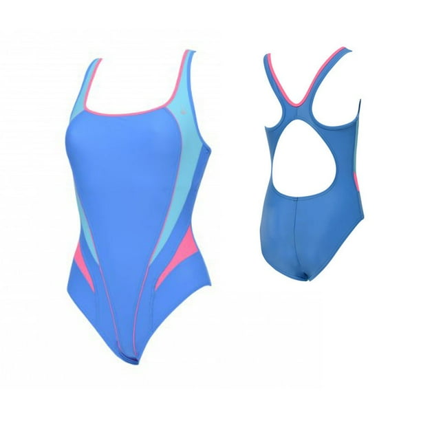 Aqua Sphere Womens Swimsuit Lima Bluebright Pink 36