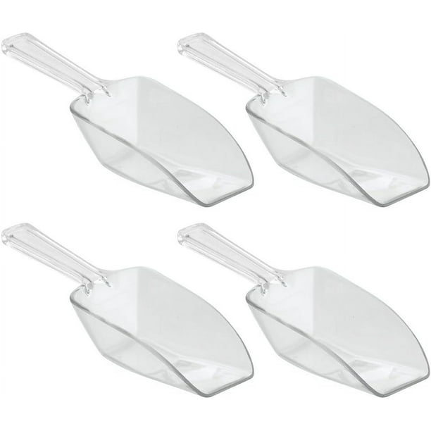 Mini palas multiusos de acrílico transparente, perfectas para bufés de ...