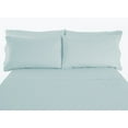 Hotel Collection 1800 Thread Count 6-Piece Blue Sheet Set, Queen ...