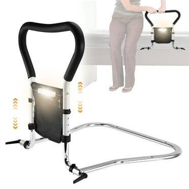 Medacure Semi Electric Hospital Bed with Premium Foam Mattress and Full ...