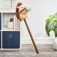 Spark Create Imagine Plush Riding Stick, Light Brown Horse for 3 Years ... Spark Create Imagine Plush Riding Stick, Light Brown Horse for 3 Years ...
