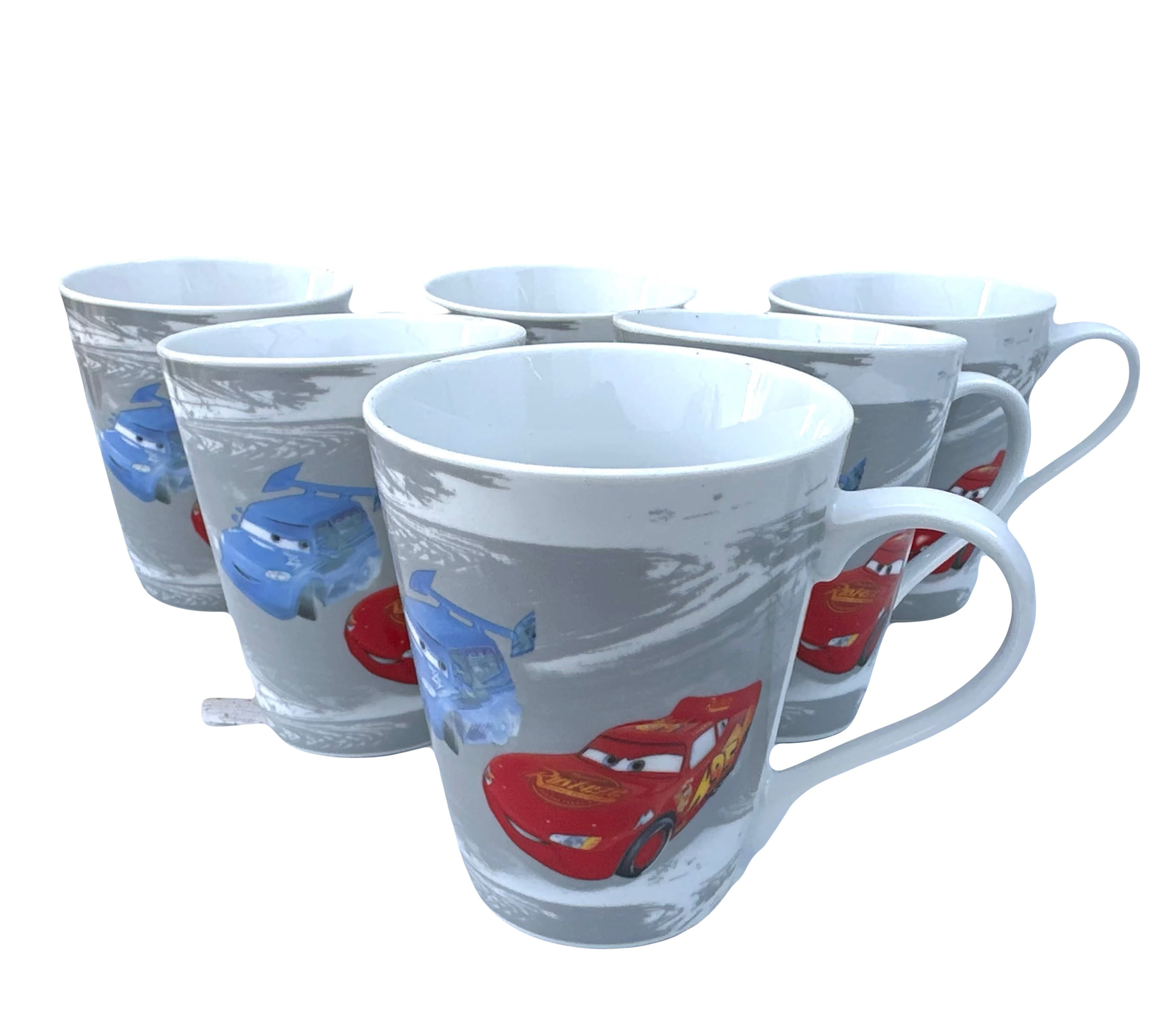 6pcs Disney Cars Mug - Cars Mcqueen And Friend Coffee Mug - Walmart.com
