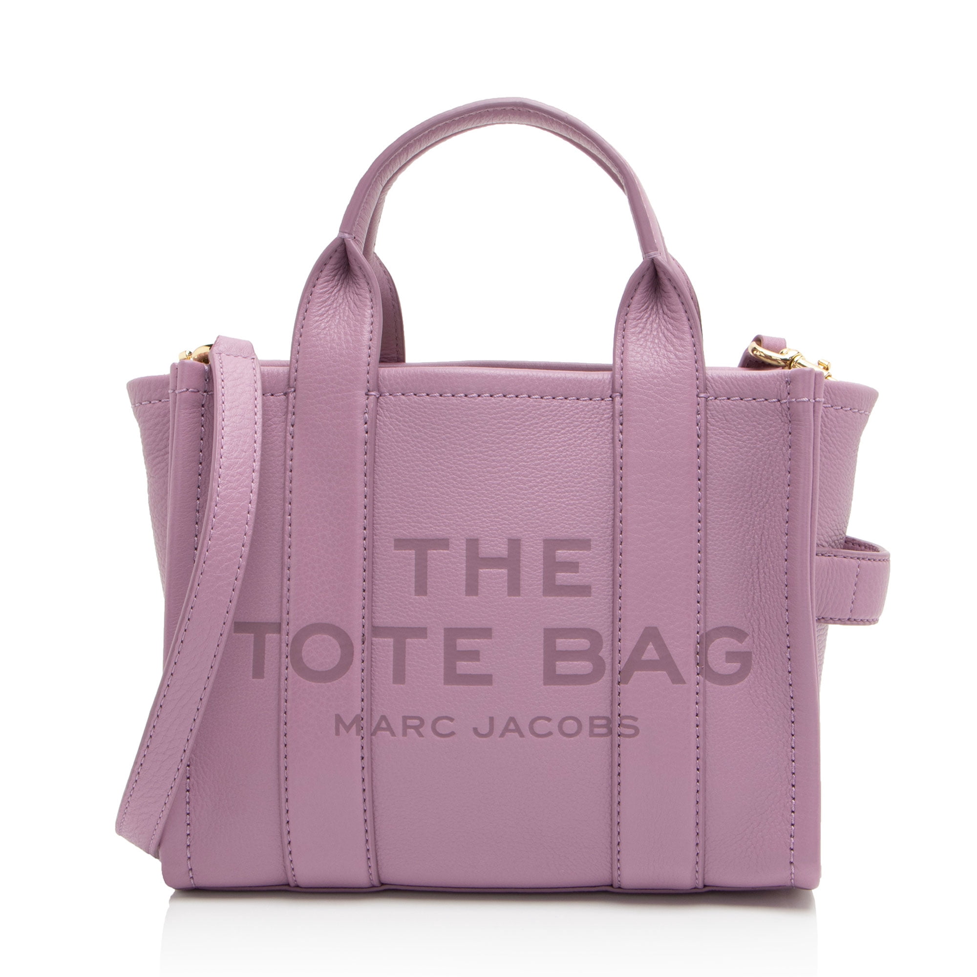 Pre-Owned Marc Jacobs Leather The Tote Small Bag - Walmart.com