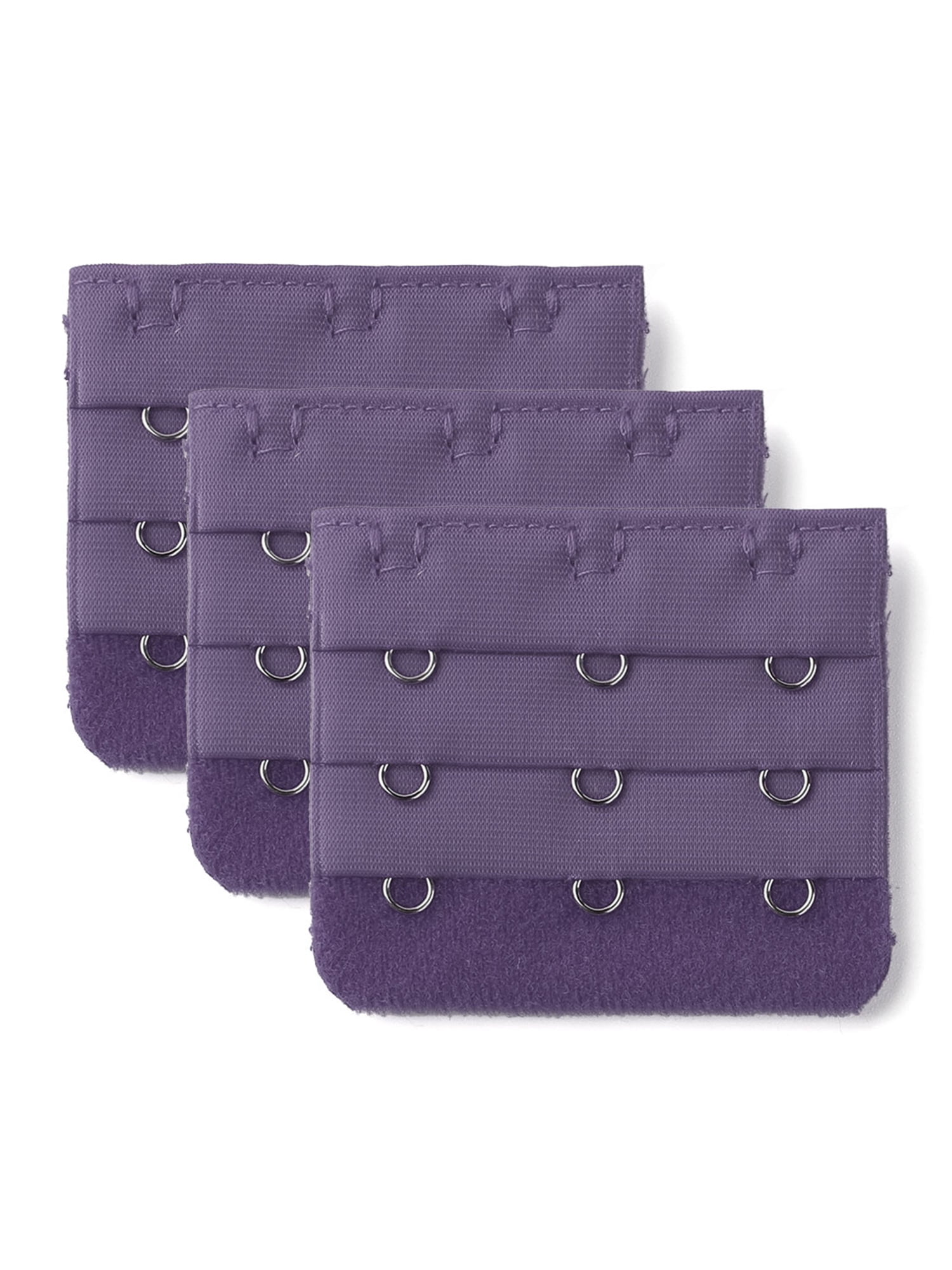 Allegra K Women's 3 Rows Hook Bra Strap Extenders Dark Purple - Walmart.com