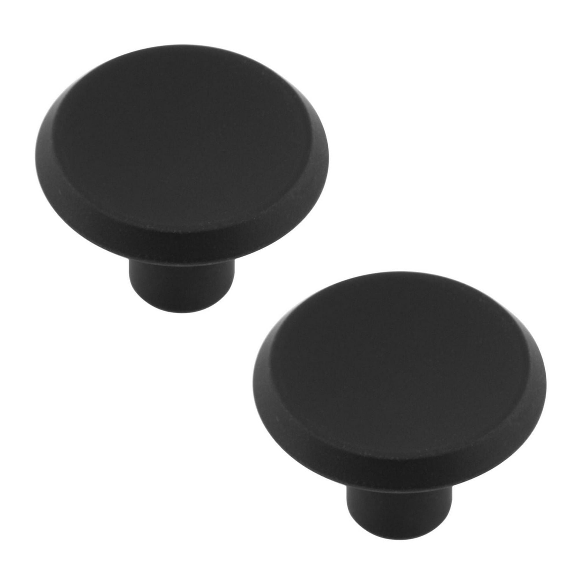 Click here for Columbia Frame Era Button Knob 2 Pack Matte Black... prices