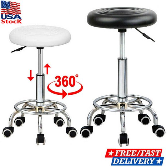 Adjustable Bar Stools with Wheels