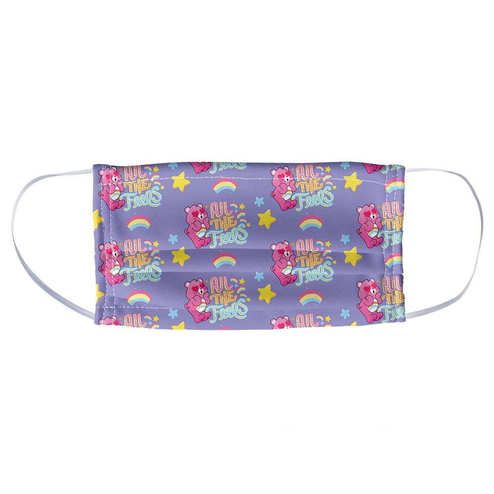 Care Bears All the Feels 1-Ply Reusable Face Mask Covering, Unisex ...