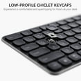 9010M Multi-Device Keyboard and Mouse Combo, 2.4GHz/Bluetooth 5.0/4.0 ...