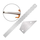 Notched Straight Edge and Fret Rocker Fretboard Ruler Bass Guitar Neck ...