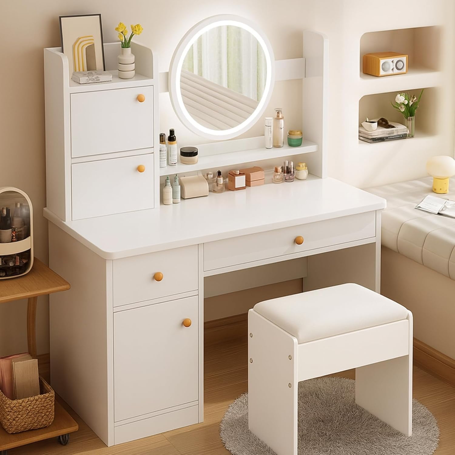 Click here for Unbranded Vanity Desk With Stool  Vanity Desk With... prices