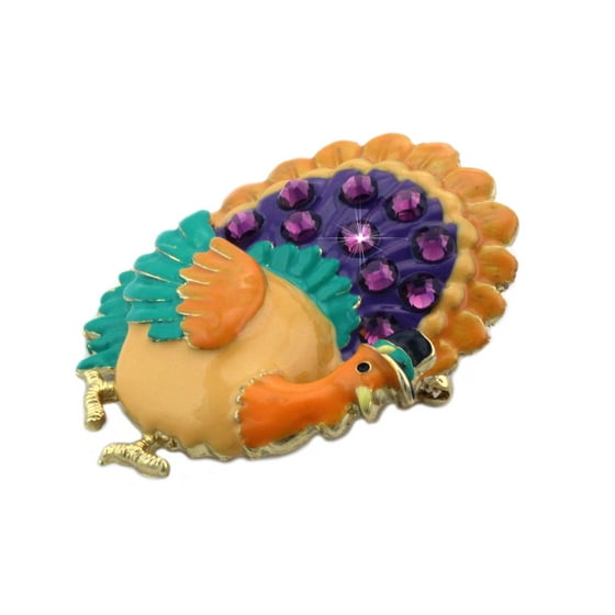 Coco Jewelry - cocojewelry Turkey Brooch Pin Necklace Pendant ...