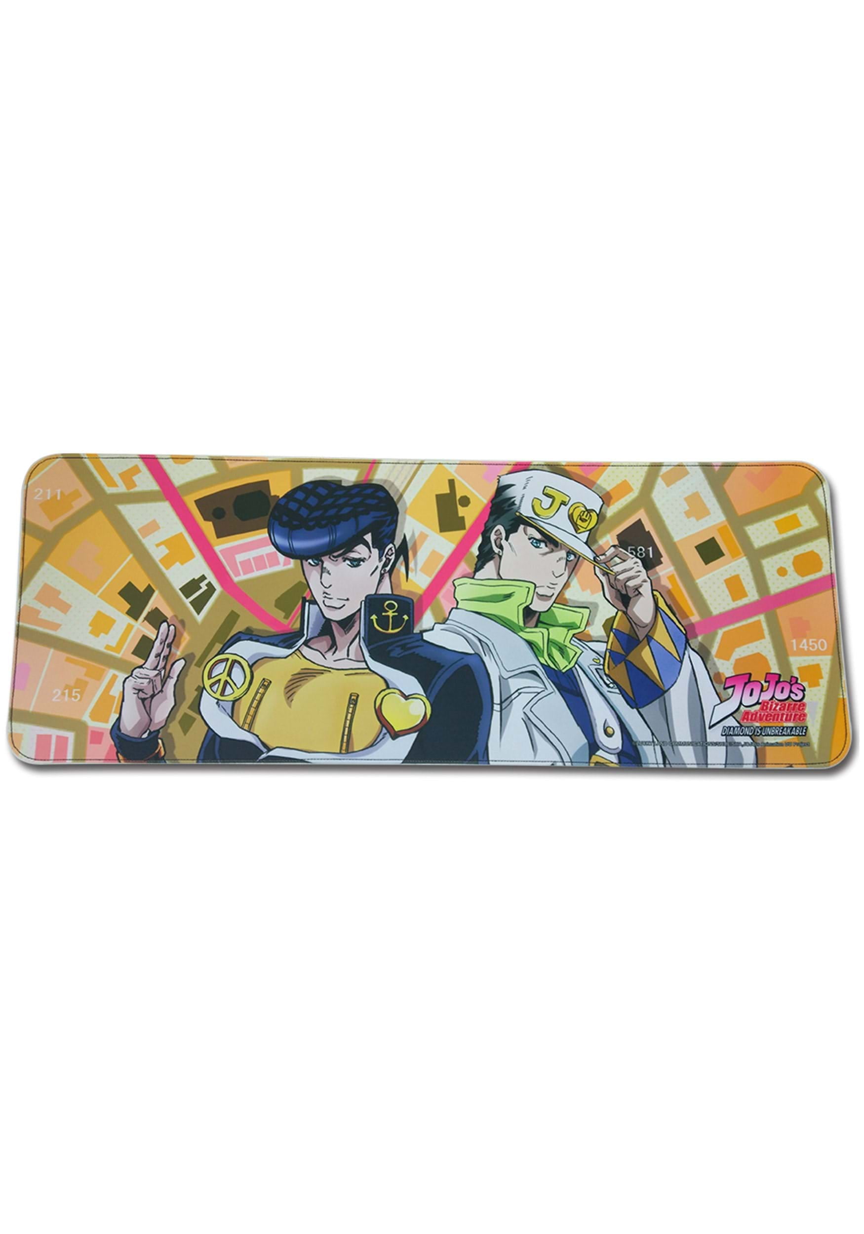 JoJo's Bizarre Adventure Josuke & Jotaro Mouse Pad - Walmart.com