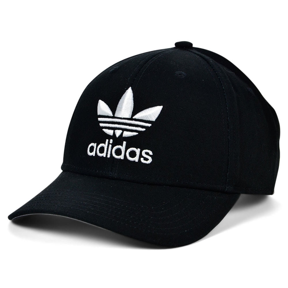 adidas Originals Men's Icon Precurve Snapback Cap, Black/White, ONE ...