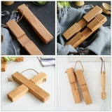 NUOLUX Kitchen Trivets Wooden 1 Set Simple Design for Household Users ...