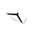 1 Pair 24 Inch TV Stand Legs for TV Legs, Universal Televisions Legs ...