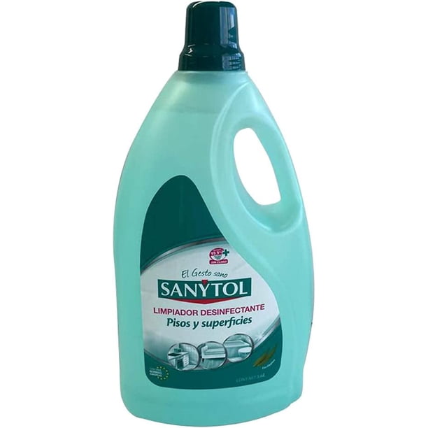 SANYTOL Limpiador Desinfectante De Pisos, 3.6 L SHIRET Hogar | Bodega ...