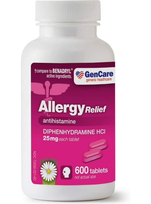 Diphenhydramine in Allergy Medicine - Walmart.com