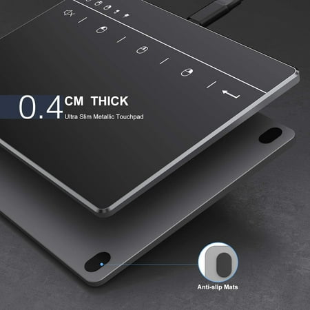 Dawht Touchpad Trackpad, External USB High Precision Trackpad with ...