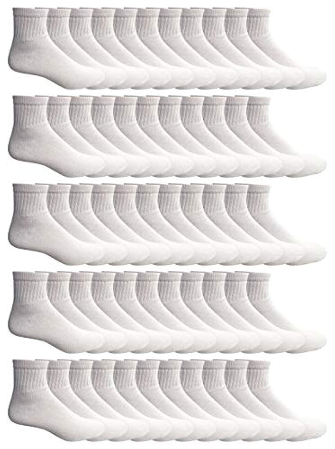 Yacht & Smith Kids Ankle Wholesale Bulk Pack Athletic Sports Socks, by ...