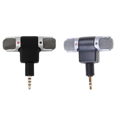 Mini microphone PC/Phone sound recorder Dual channel digital microphone ...