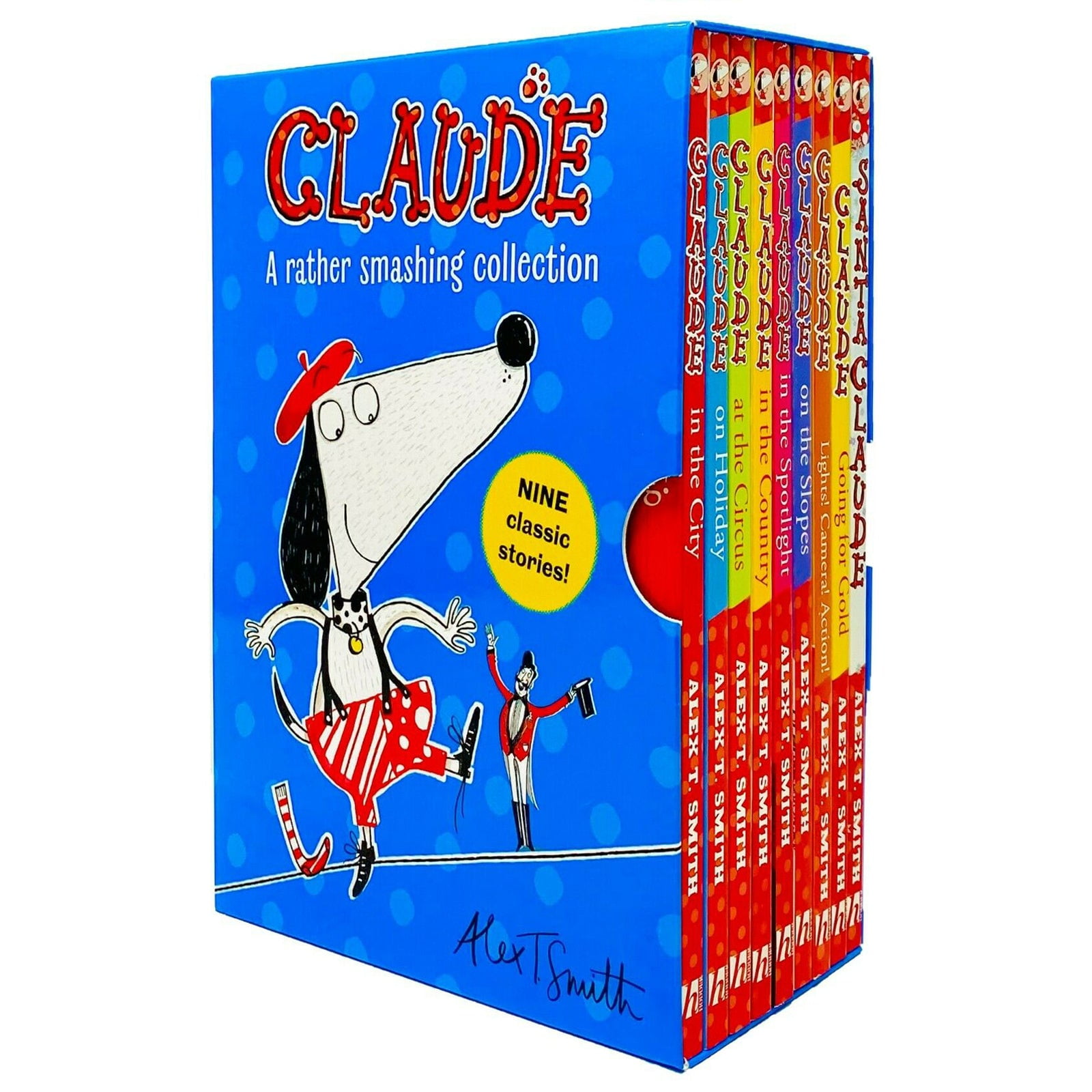 Claude A Rather Smashing Collection 9 Books Box Set by Alex T. Smith ...