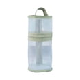 4 Pack Mesh Cylinder Pencil Case, Large Capacity Transparent Pen Pouch ...
