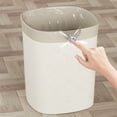 Wastebasket, Square Without Lid, for Home Kitchen Office Waste Paper ...