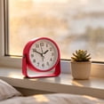 AuroraX Silent Non Ticking Alarm Clock Analog Desk Alarm Easy to Read ...