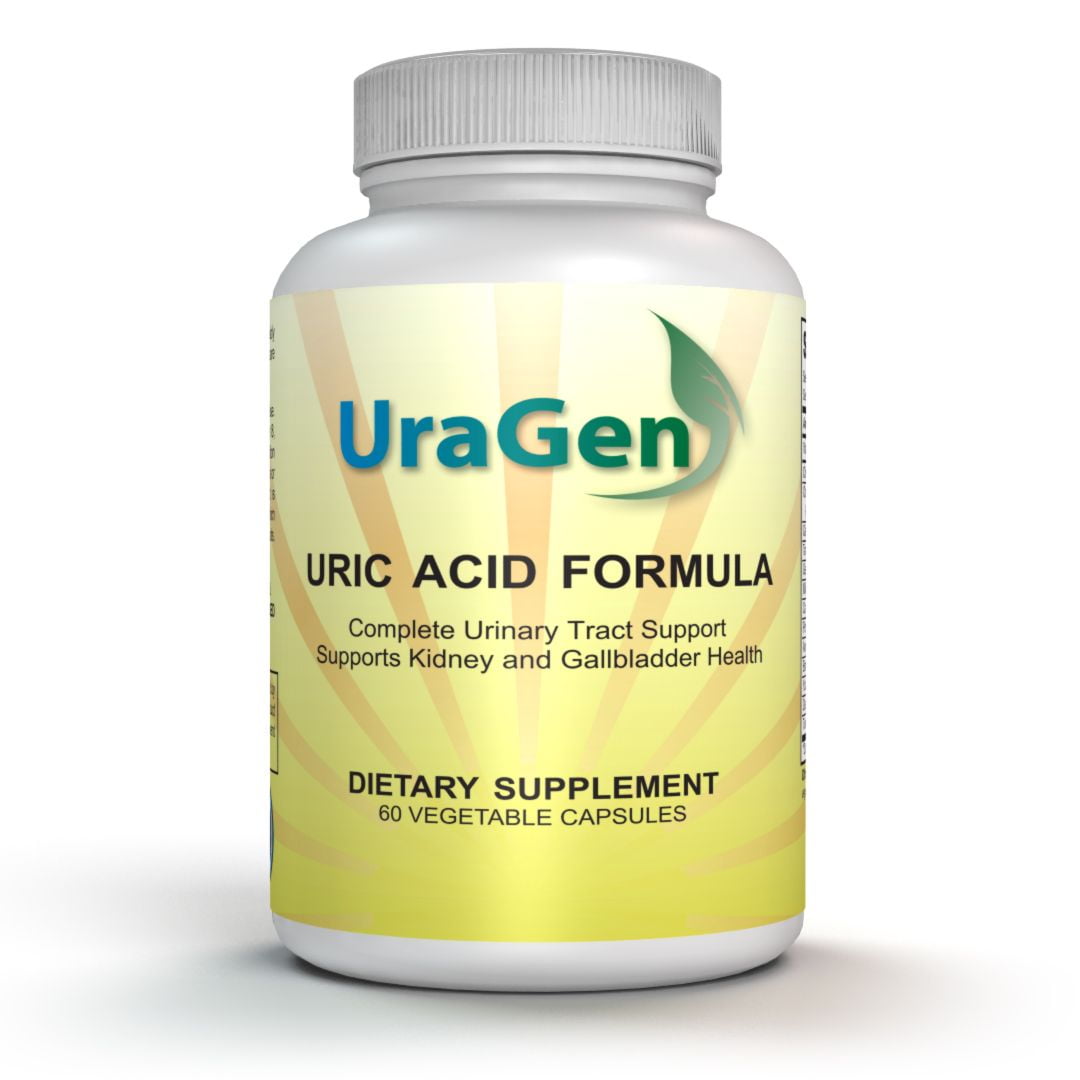 Uragen Total Cleanse Uric Acid Flush Capsules W/ Tart Cherry Extract 60 ...