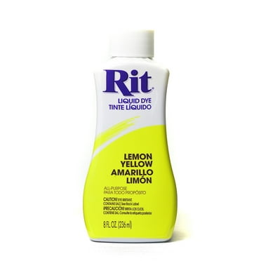 Rit All-Purpose Liquid Dye, 8 Fl. Oz., Perfect for Dyeing Fabric, Wood ...