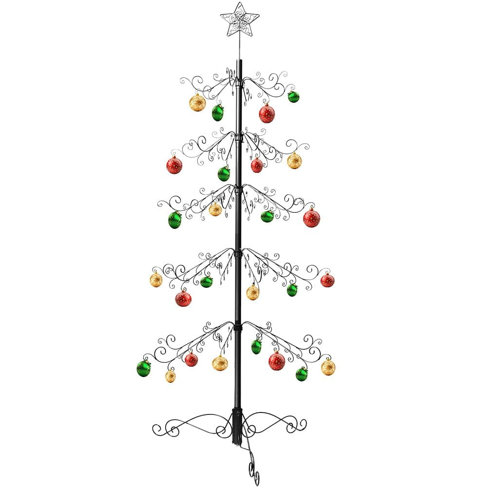 Click here for Hohiya 7 Ft Wrought Iron Christmas Tree Ornament D... prices